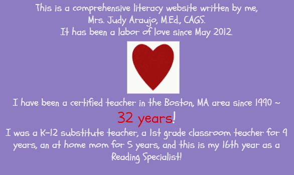 How to Teach Reading by Mrs. Judy Araujo, M.Ed. CAGS